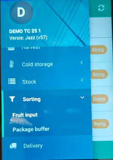 How do I add fruit to a sorting lot via the scanner? – Agromanager