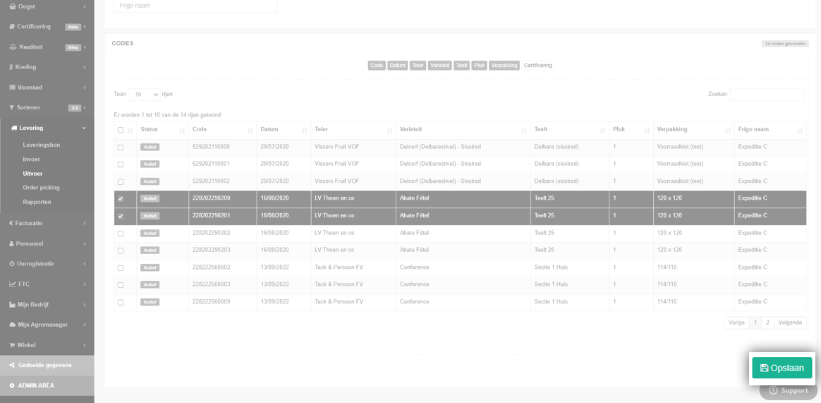 Hoe maak ik een uitvoerbon? – Agromanager
